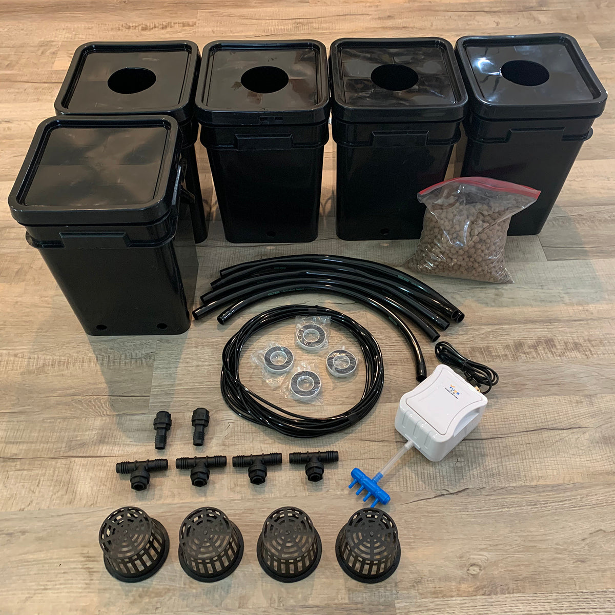 DWC Deep Water Culture Hydroponic Grow Kits for Sale - Artisun ...