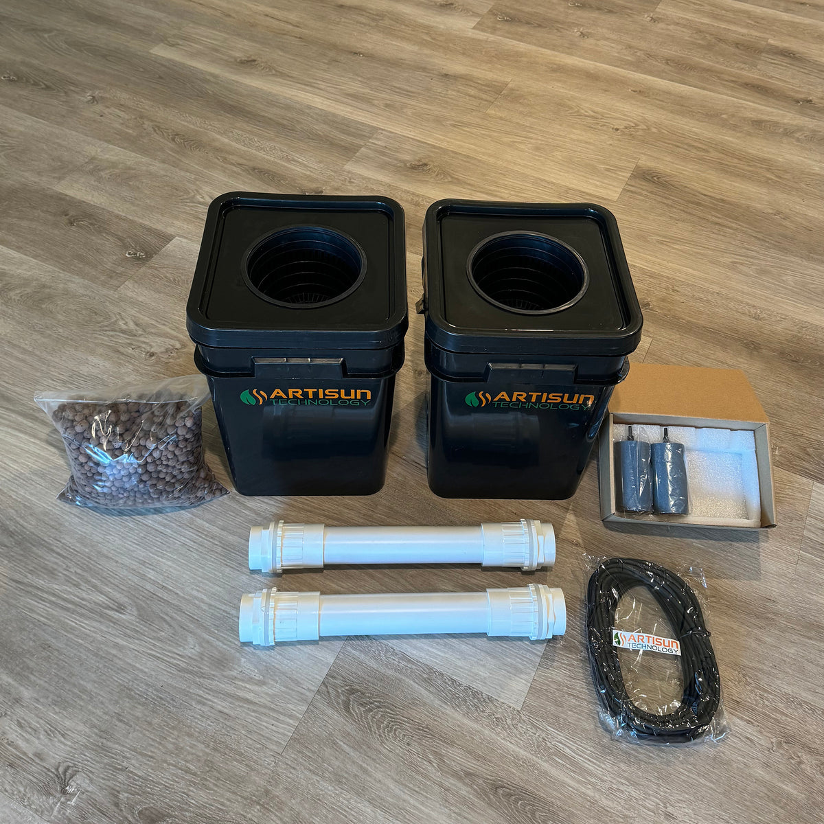 Hydroponic Recirculating DWC 2-Site Expansion Kit, Artisun Technology ...