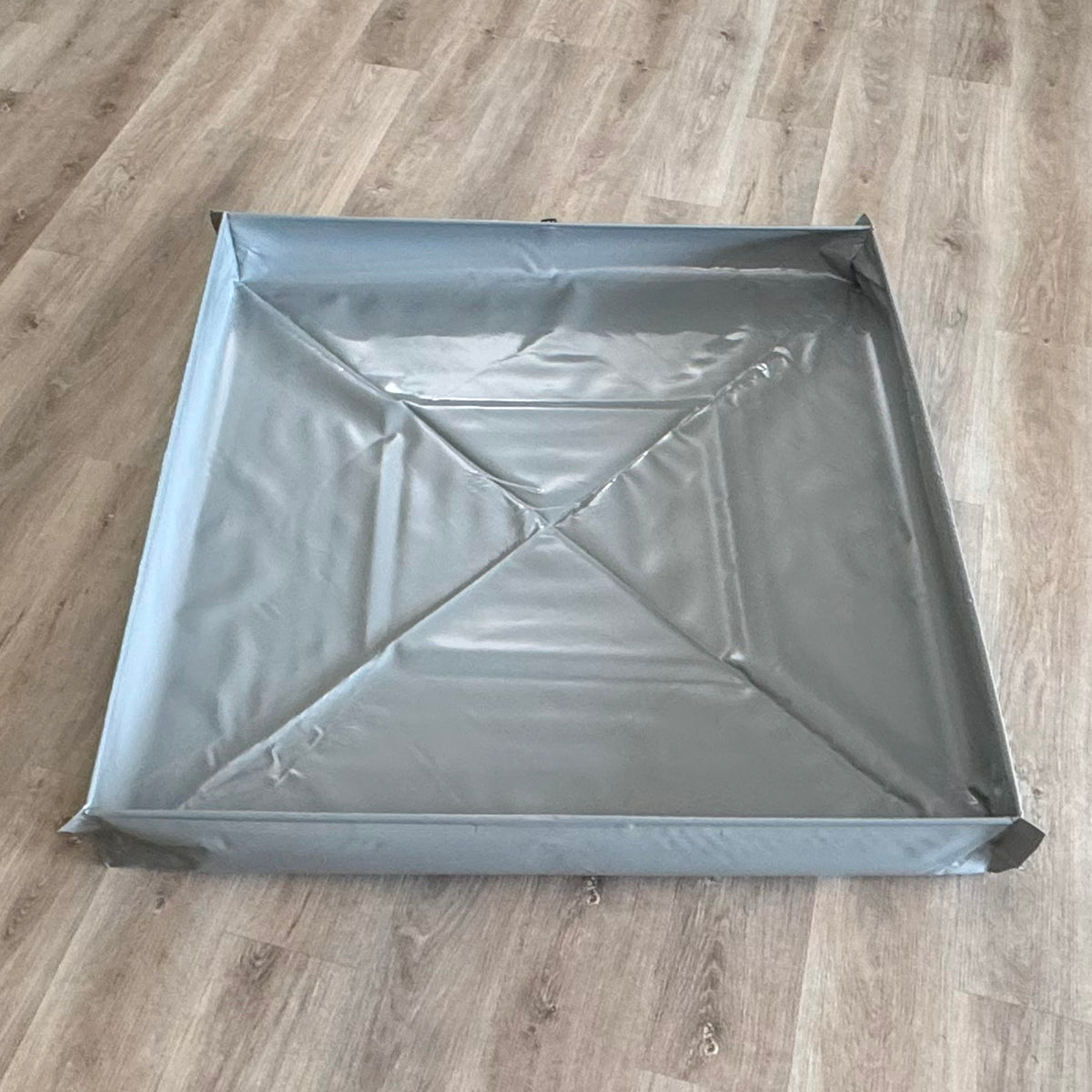 Shop Water Tray for Plants 46"x46"x6" | Spill Containment Tray