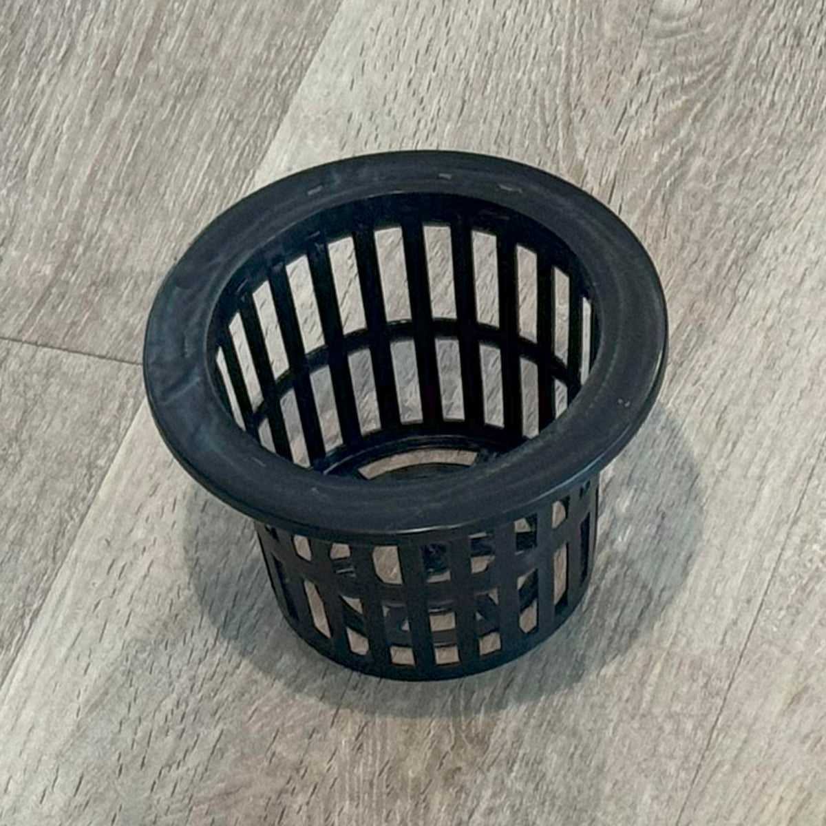 Shop 4" Wide Lip Net Pots Black - 10 Pack | Hydroponic Mesh Cups