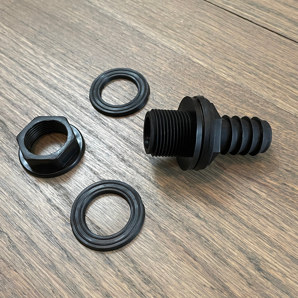 Buy 3/4" Bulkhead Outlet Straight Fitting | Artisun Technology LLC