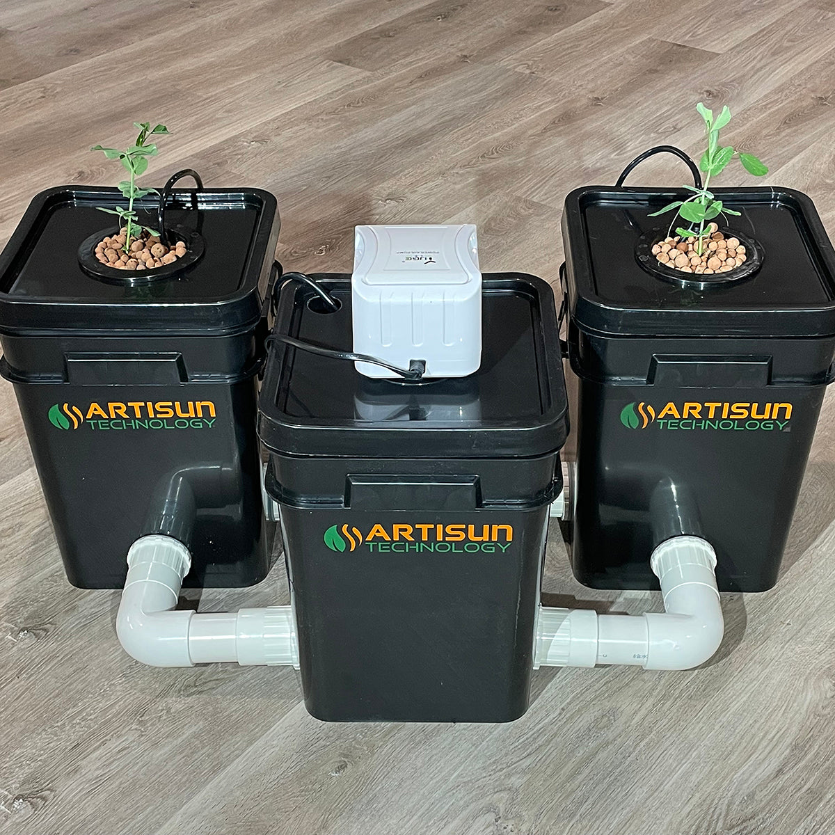 RDWC Hydroponic System 5 Gallon 2-Site | Artisun Technology LLC
